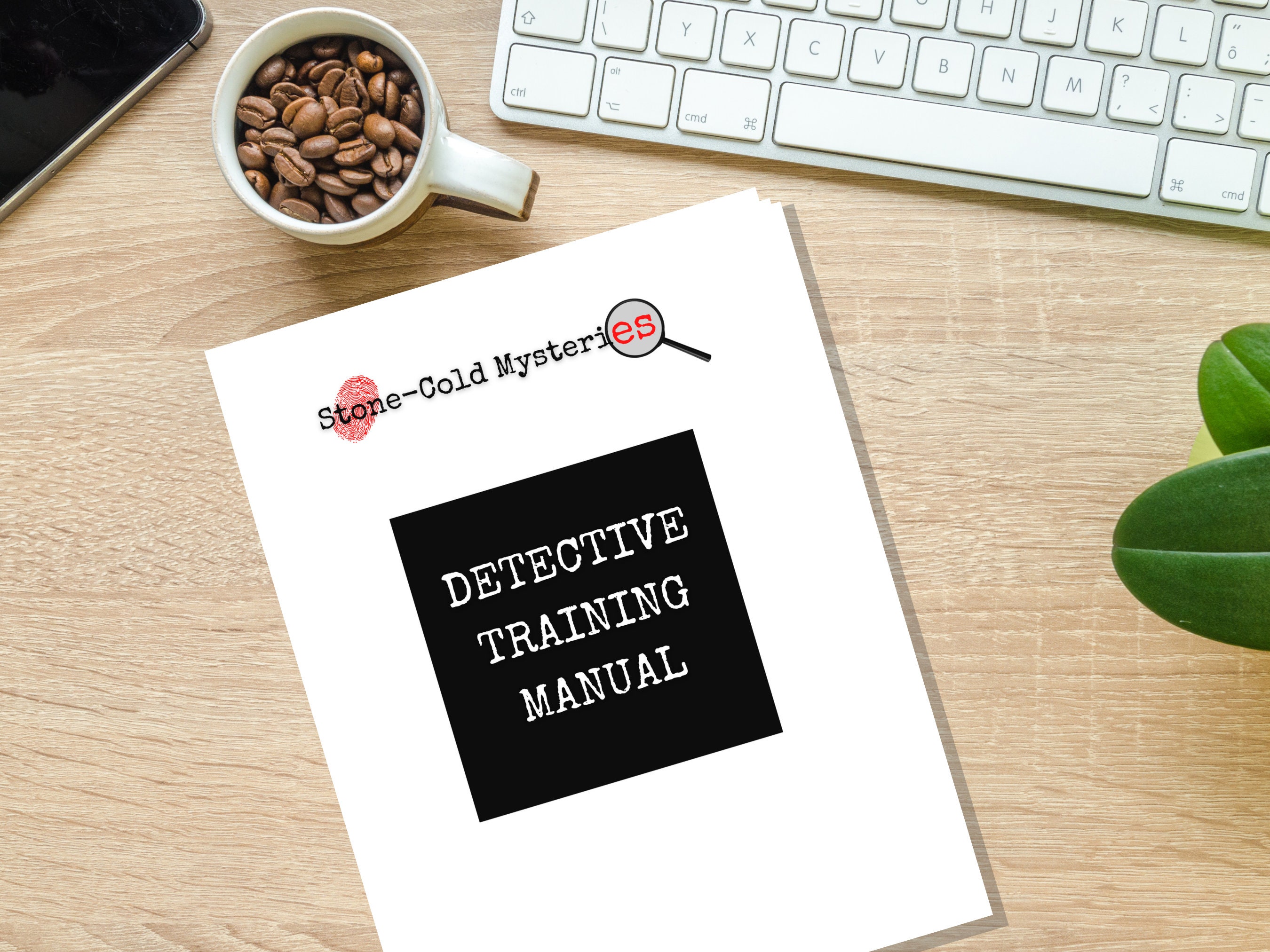 Printable Detective Notepad With Bonus Detective Training Manual and ...
