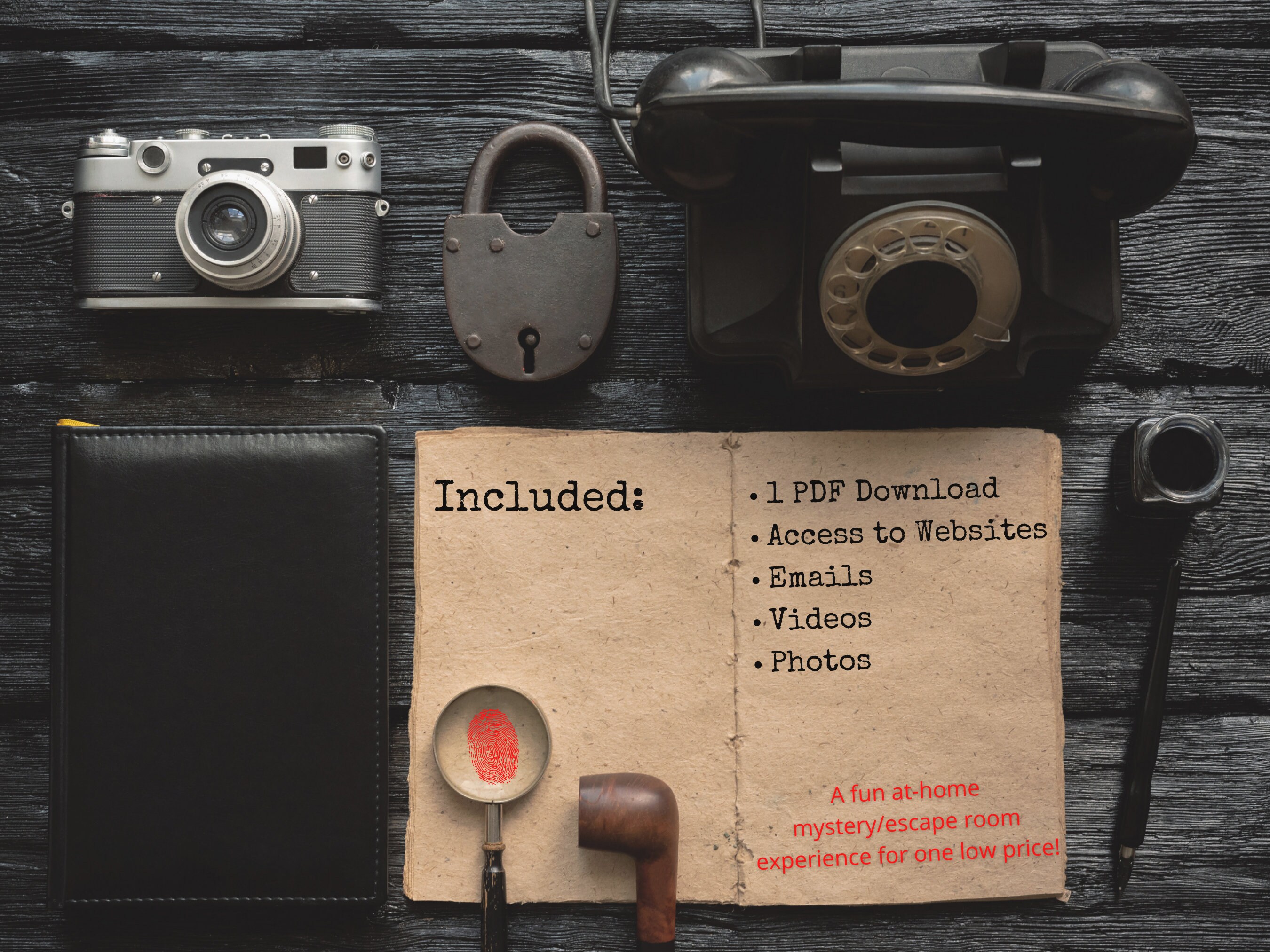 The Fallen Angel Fun & Affordable Murder Mystery Game dinner Parties ...