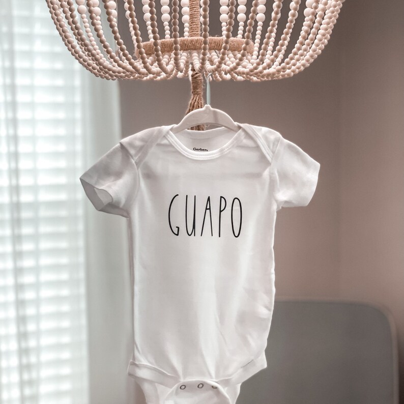 Spanish Guapo Baby Onesie® Cute Spanish Baby Onesie® Baby - Etsy