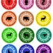 Set of 48 creature Power Discs inspired, 2.5 PRINTABLE PDF Digital ...