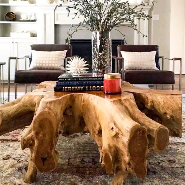 Wood Root Coffee Table - Etsy
