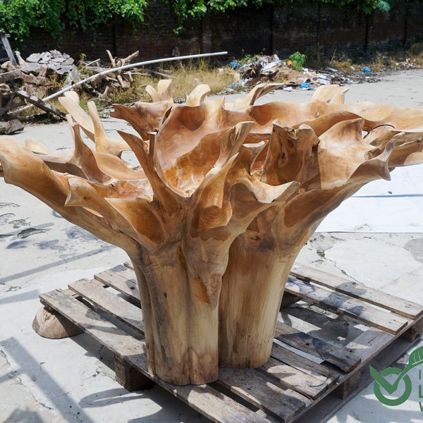 Teak Dining Table - Etsy