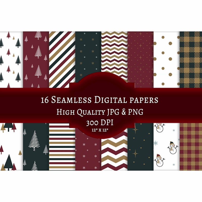 Gold Digital Papers - Etsy