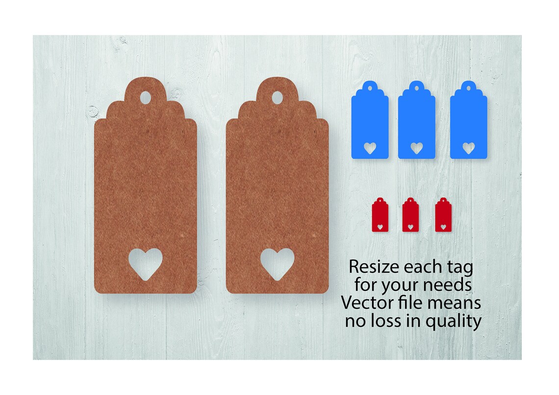 Gift Tag Svg, Gift Tags SVG Bundle, Instant Download, Heart Tags, Label ...