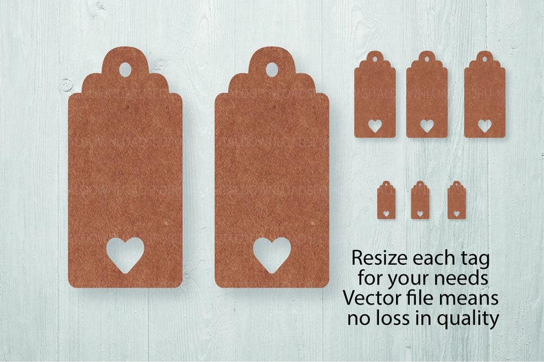 Gift Tag Svg, Gift Tags SVG Bundle, Instant Download, Heart Tags, Label ...