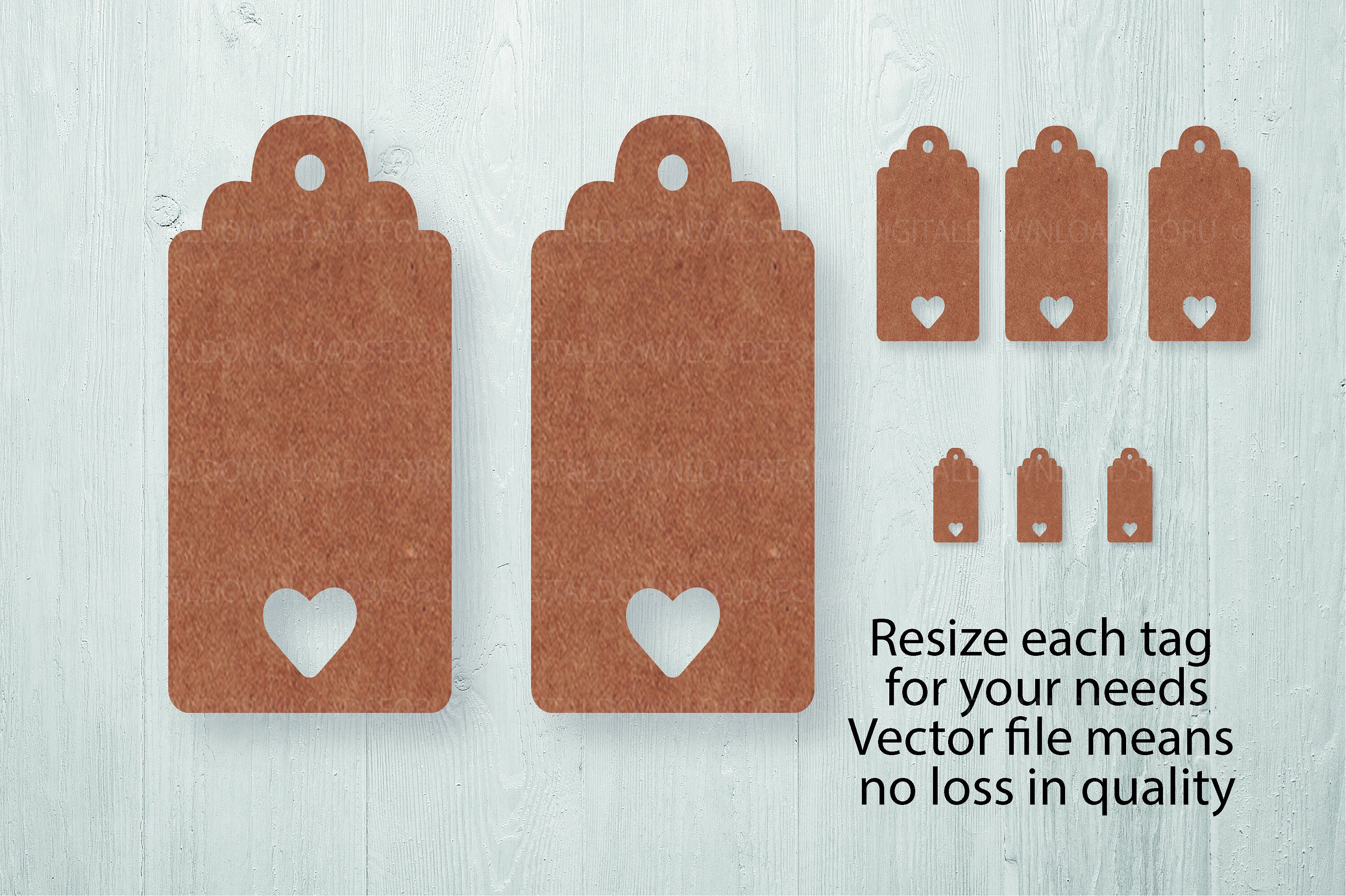 Gift Tag Svg Gift Tags SVG Bundle Instant Download Heart - Etsy