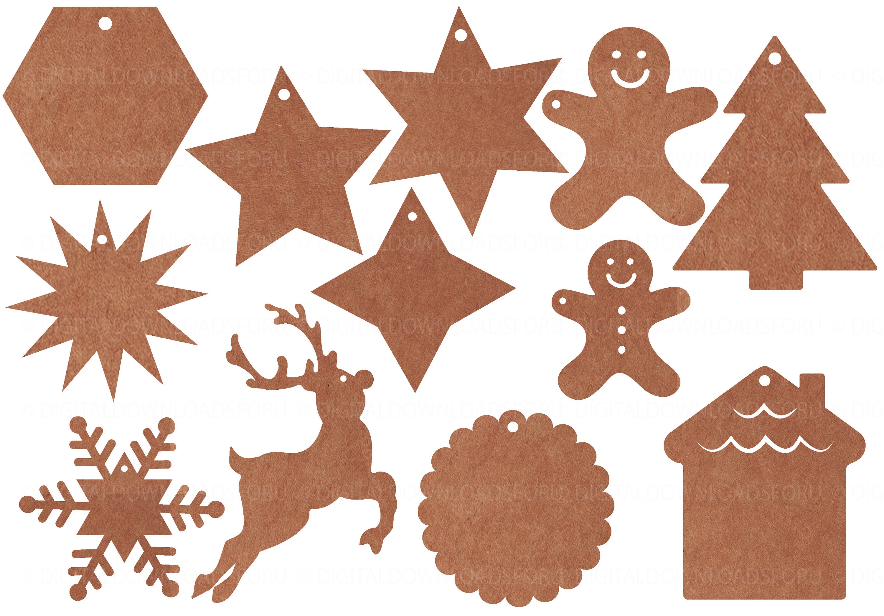 Gift Tag Svg Gift Tags SVG Bundle Instant Download Heart | Etsy Canada