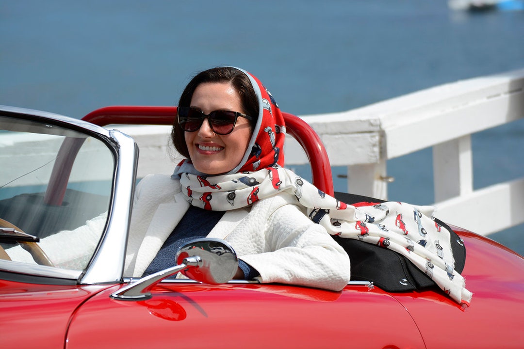 Two-tone Porsche Scarf - Etsy