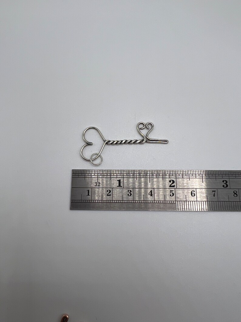Sterling Silver Key Wire Wrapped Pendant - Etsy