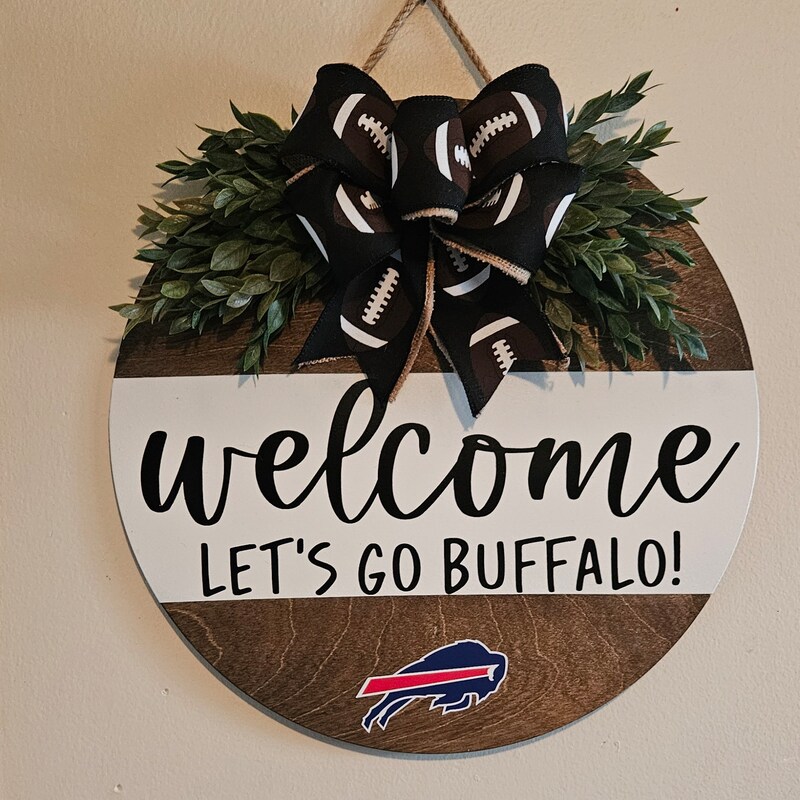 Buffalo Bills Sign - Etsy