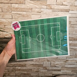 Football Pitch Grass Lines Edible Print Cake Wrap Topper Icing Sheet ...