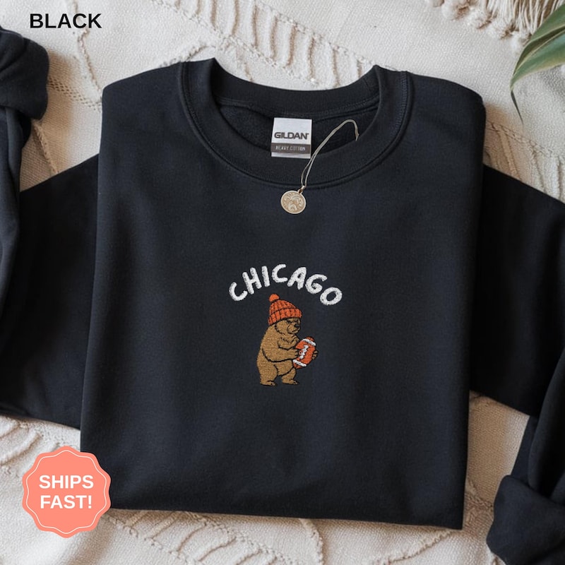 Chicago Bears Cute Tee - Etsy