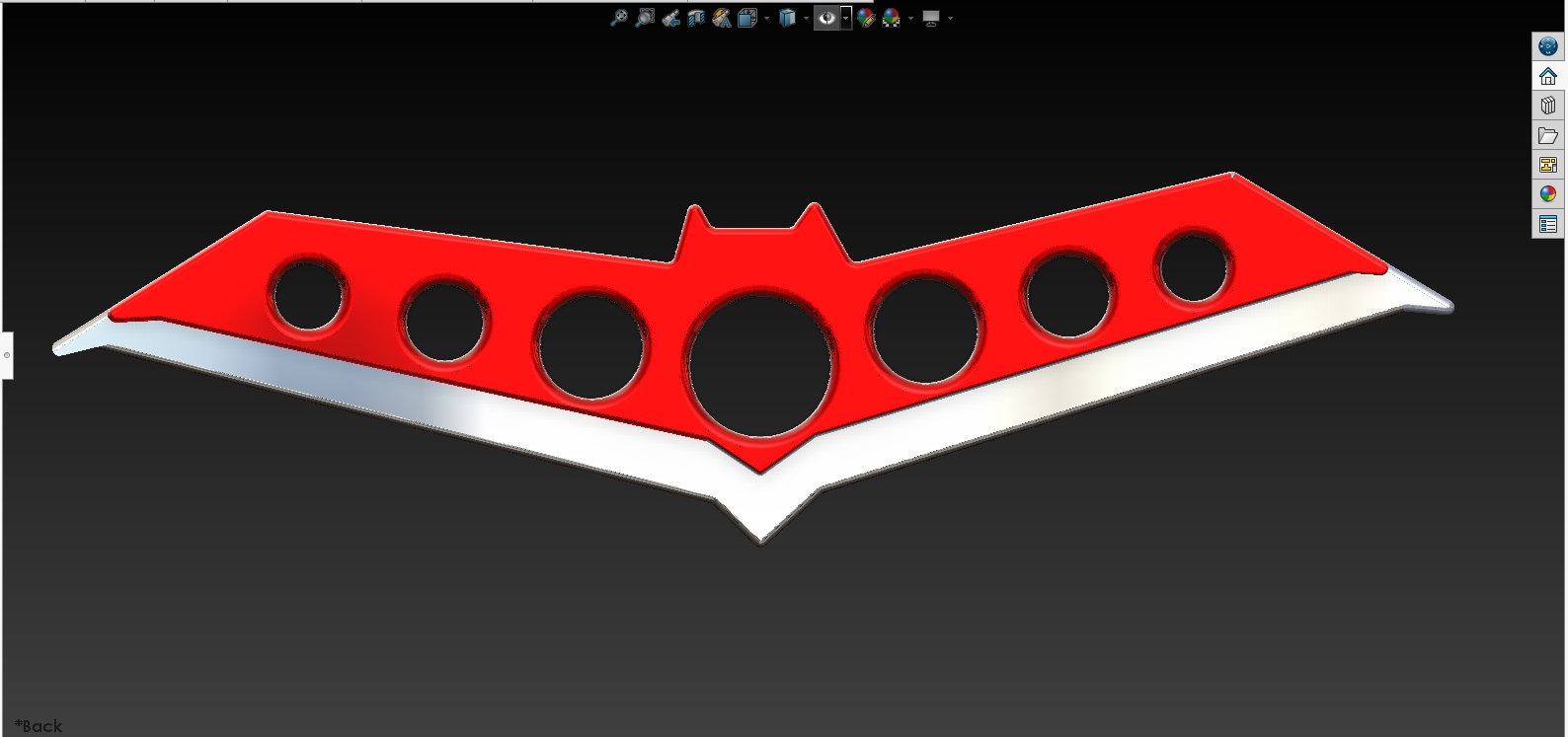 Red Hood Task Force Z Batarang - Etsy