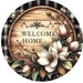 Farmhouse Magnolia Welcome Sign: Rustic Plaid Wreath Attachment - Etsy