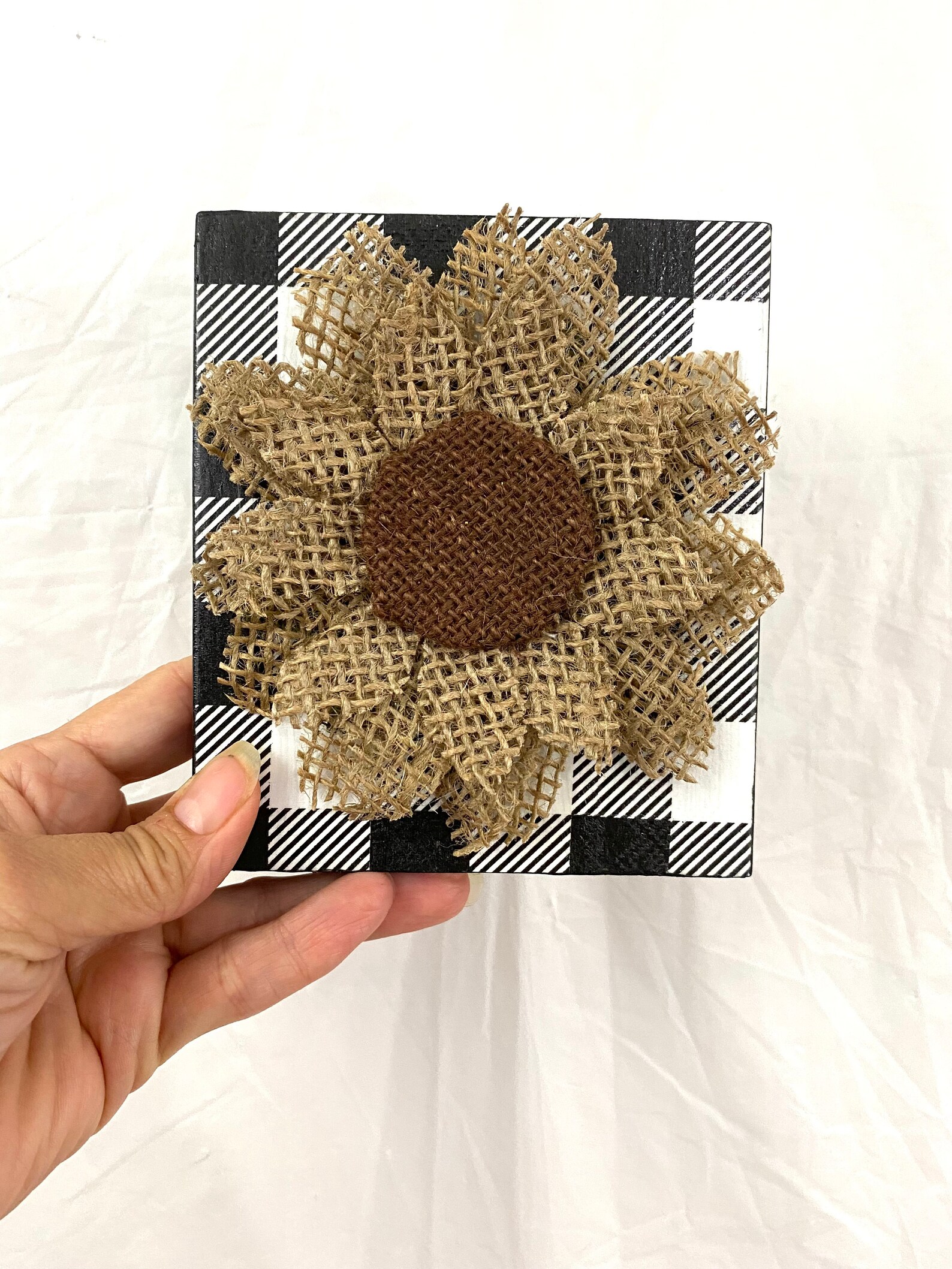 Sunflower Shelf Sitter Farmhouse Tiered Tray Decor Sunflower - Etsy