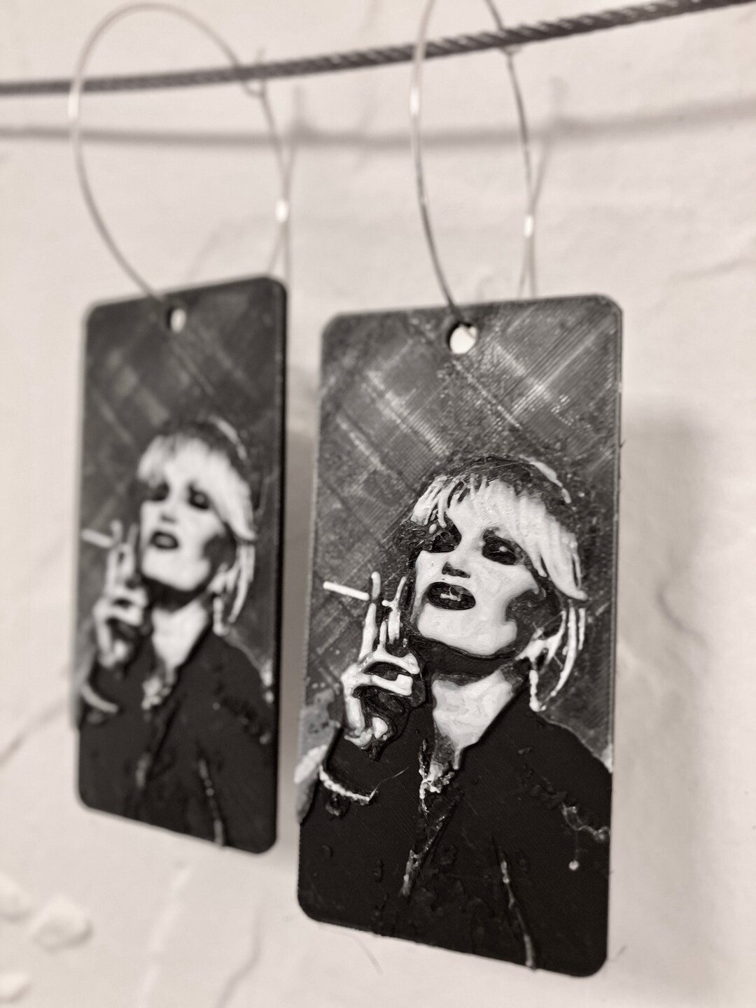 Absolutely Fabulous Patsy Stone Ab Fab 3D Printed Portrait Earrings - Etsy