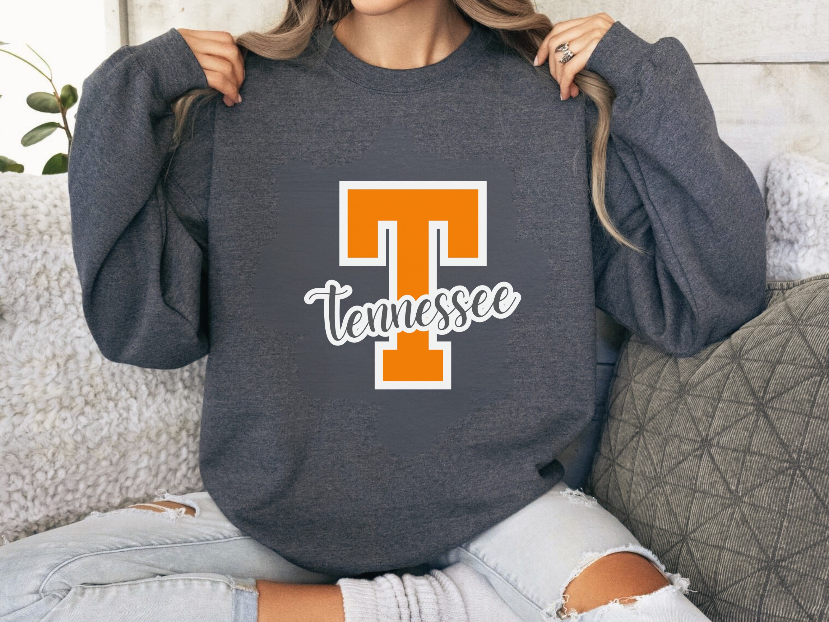 Tennessee Football Sweatshirt, Volunteers Sweater, Go Vols Sweater ...