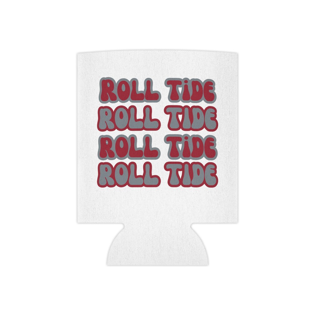 Alabama Roll Tide Koozie Regular & Slim Fit Can Cooler, Roll Tide ...