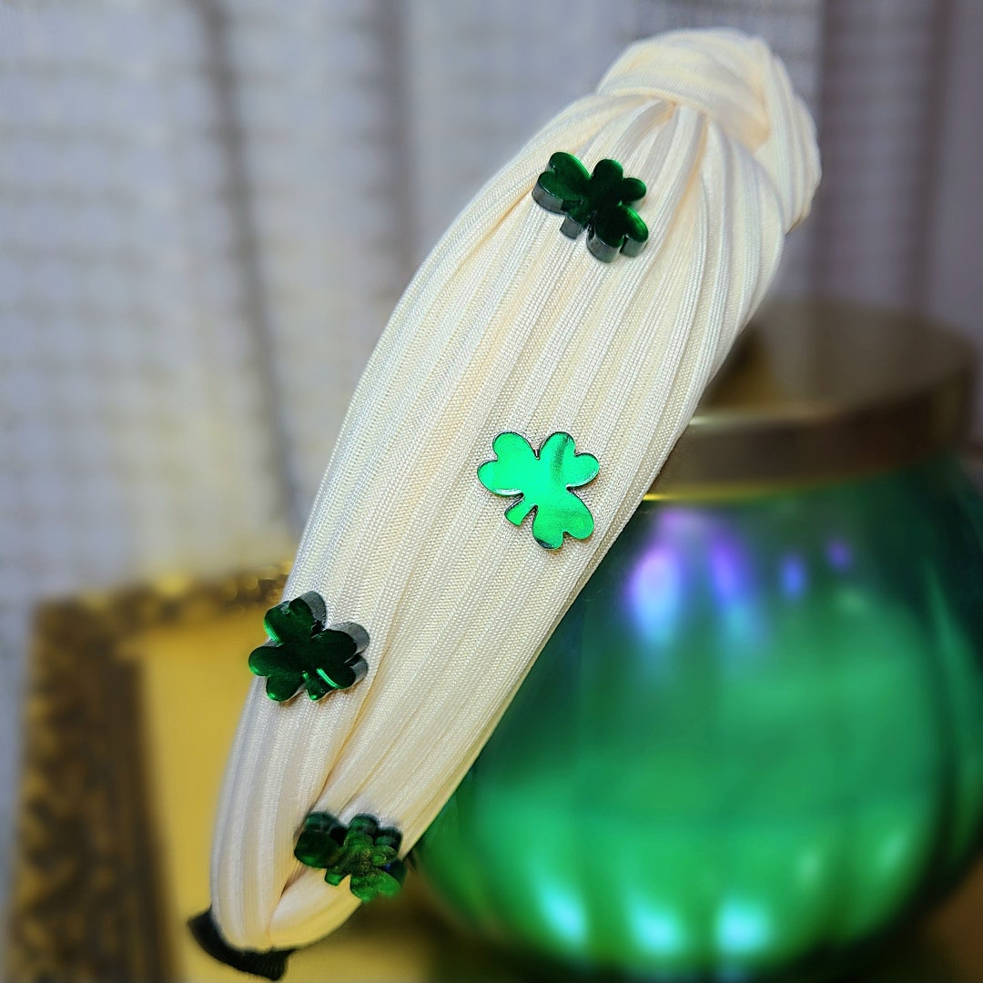 Shamrock Headband, St. Patrick's Day Headband - Etsy