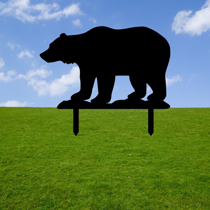 Metal Bears Yard Art - Etsy