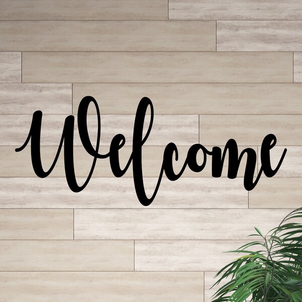 Outdoor Welcome Sign - Etsy