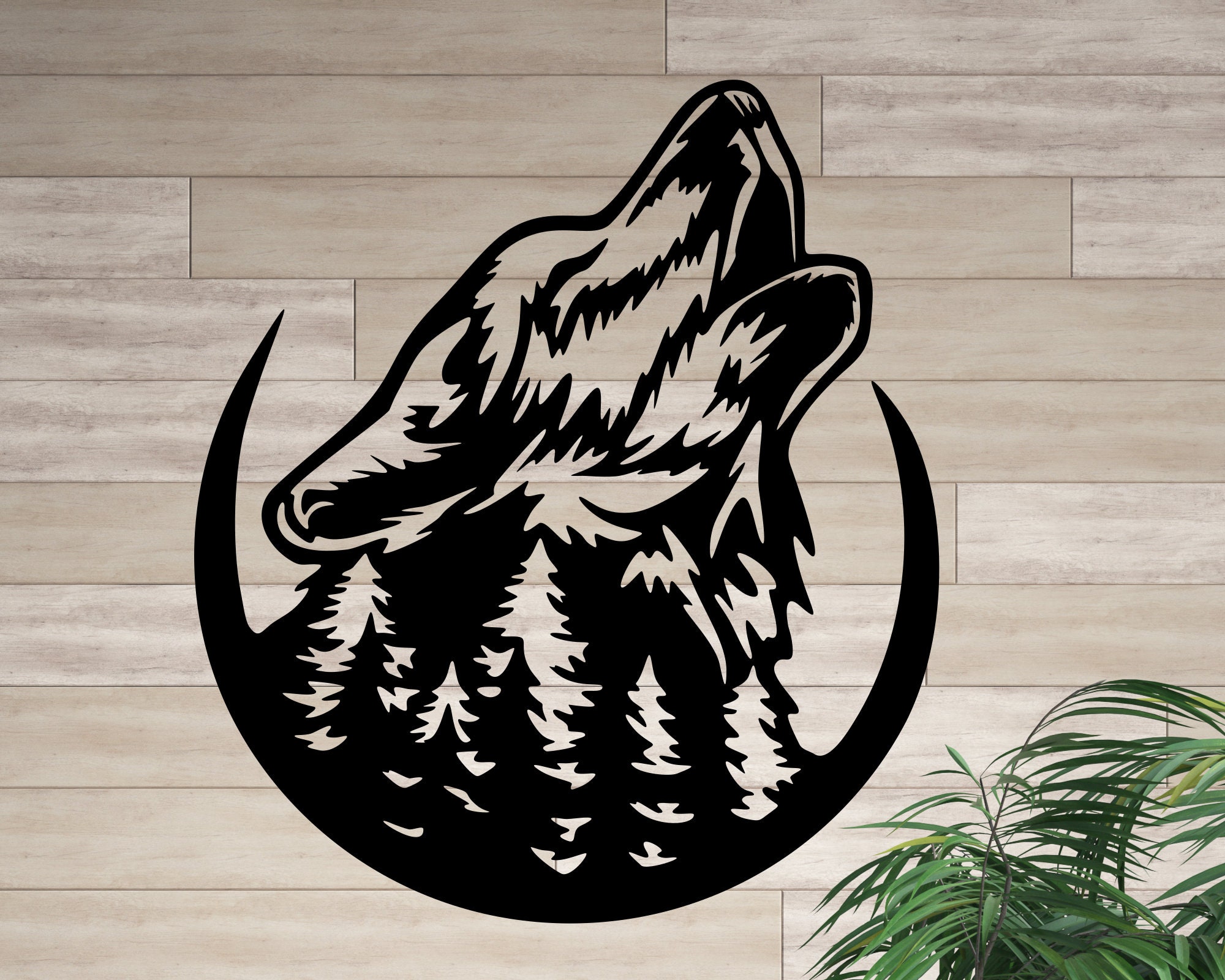 Howling Wolf Head