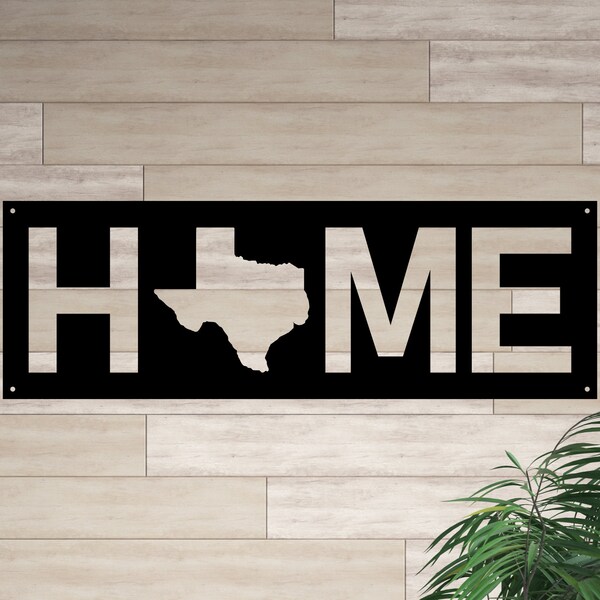 Texas Metal Sign - Etsy