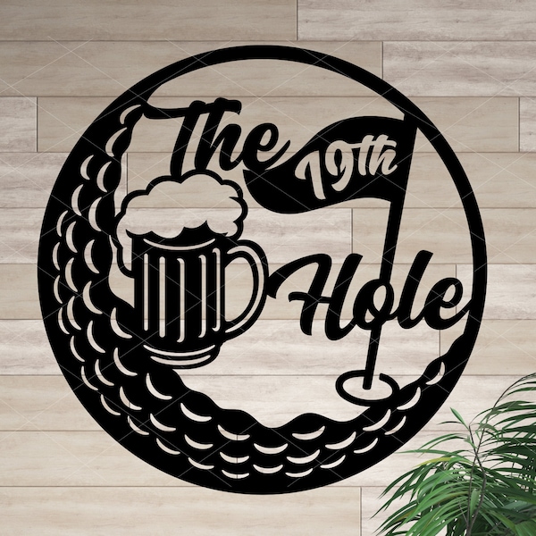 The 19th Hole Signs - Etsy
