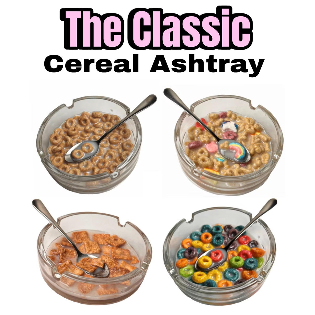 The Classic Cereal Ashtray /quirky/ Funny /weird /fake Food /dopamine ...