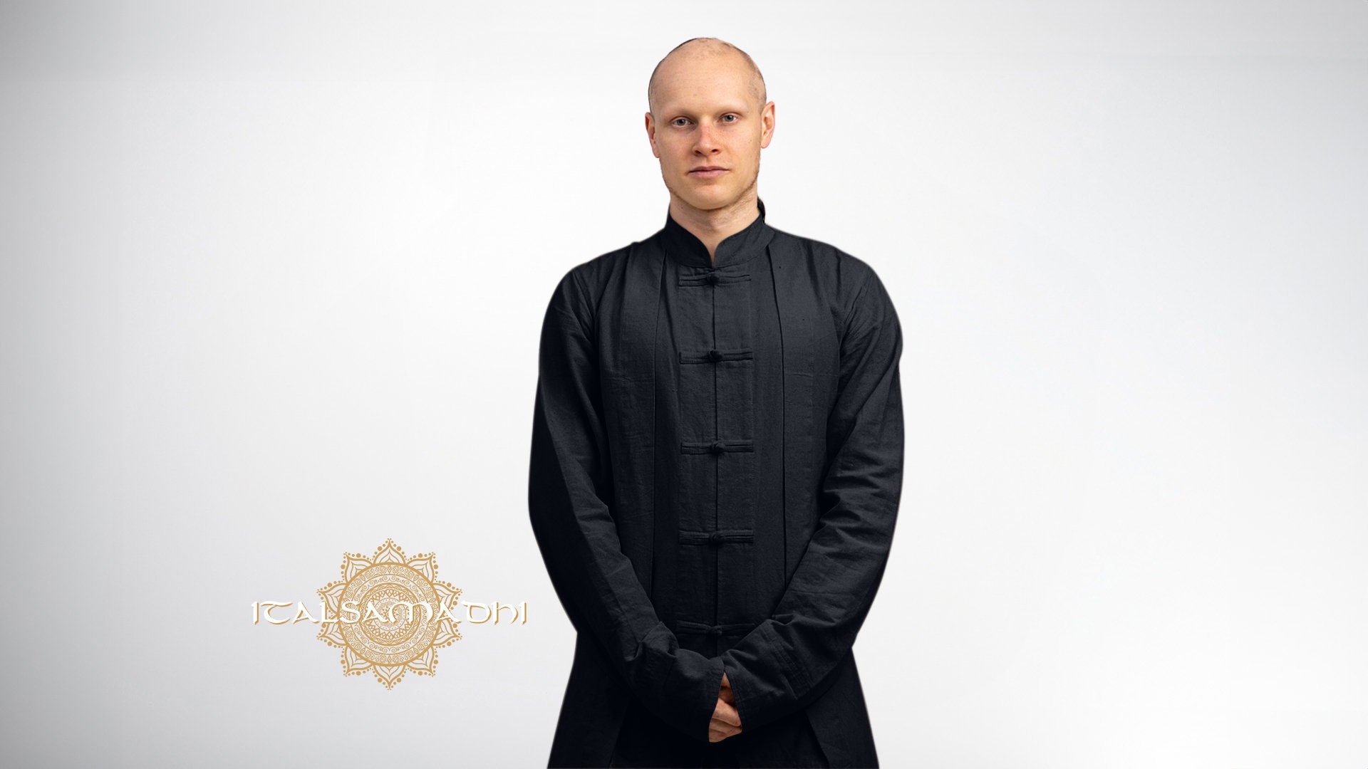 Kung Fu Frog Button Jacket Tai Chi Zen Robes Shaolin Kung Fu Martial ...