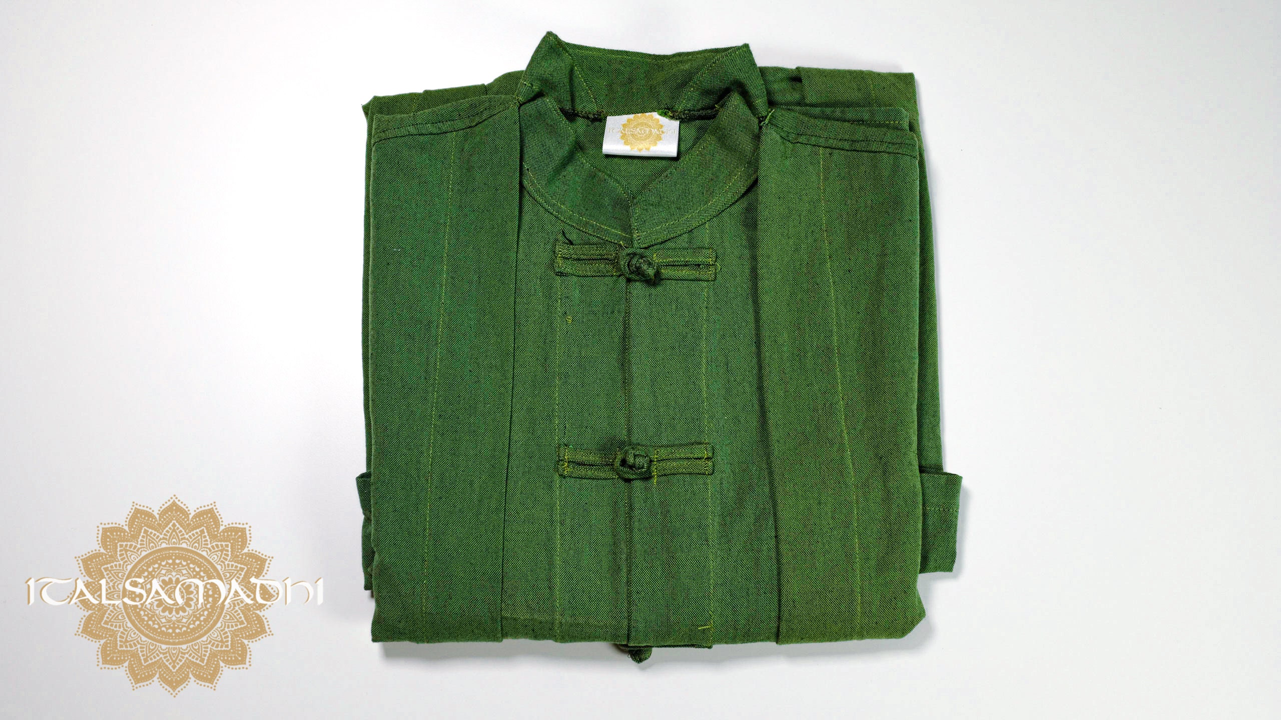 Kung Fu Frog Button Jacket Tai Chi Zen Robes Shaolin Kung Fu Martial ...