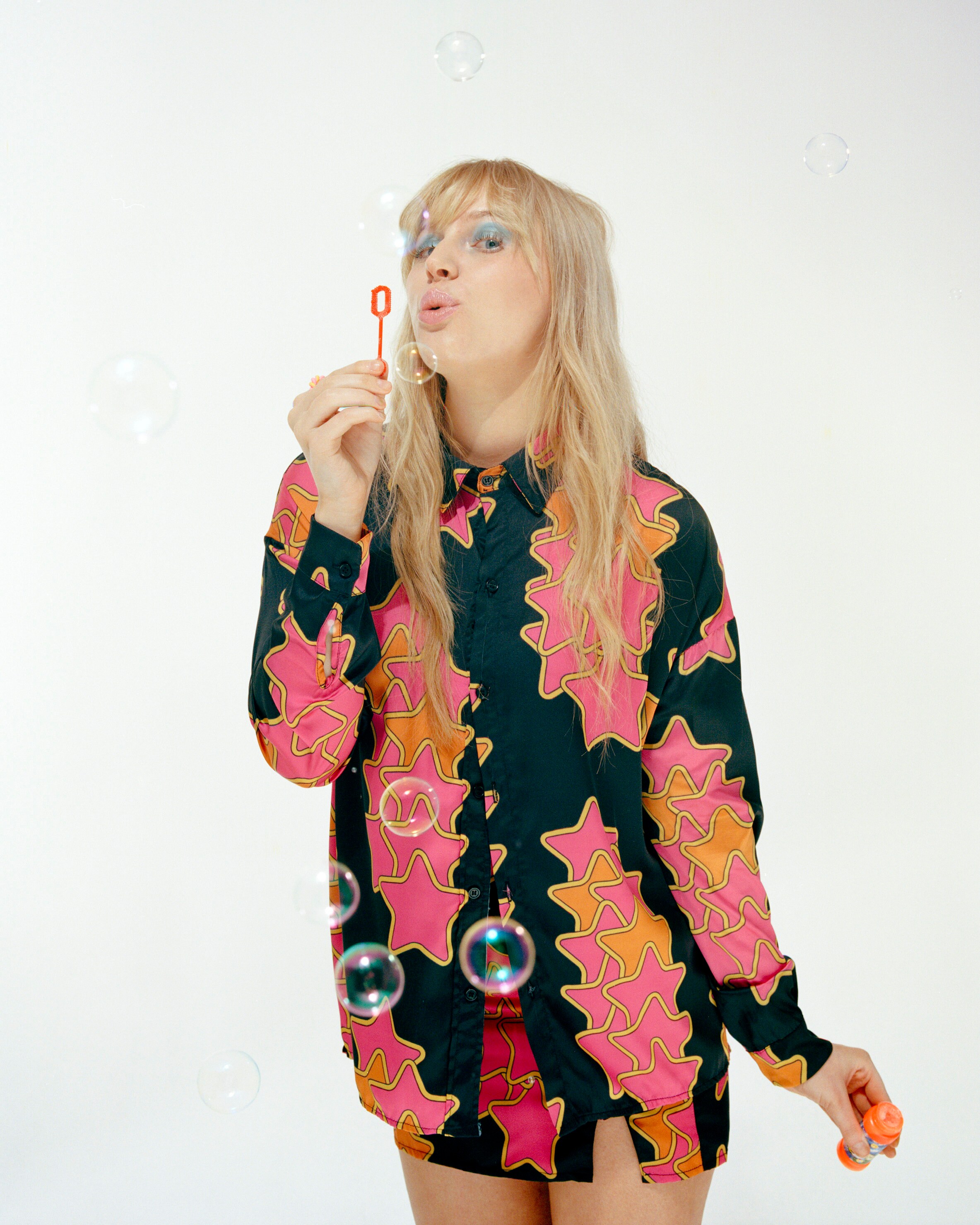 The Disco Starshower Shirt A Super Cute Shiny Satin Shirt for Stars ...