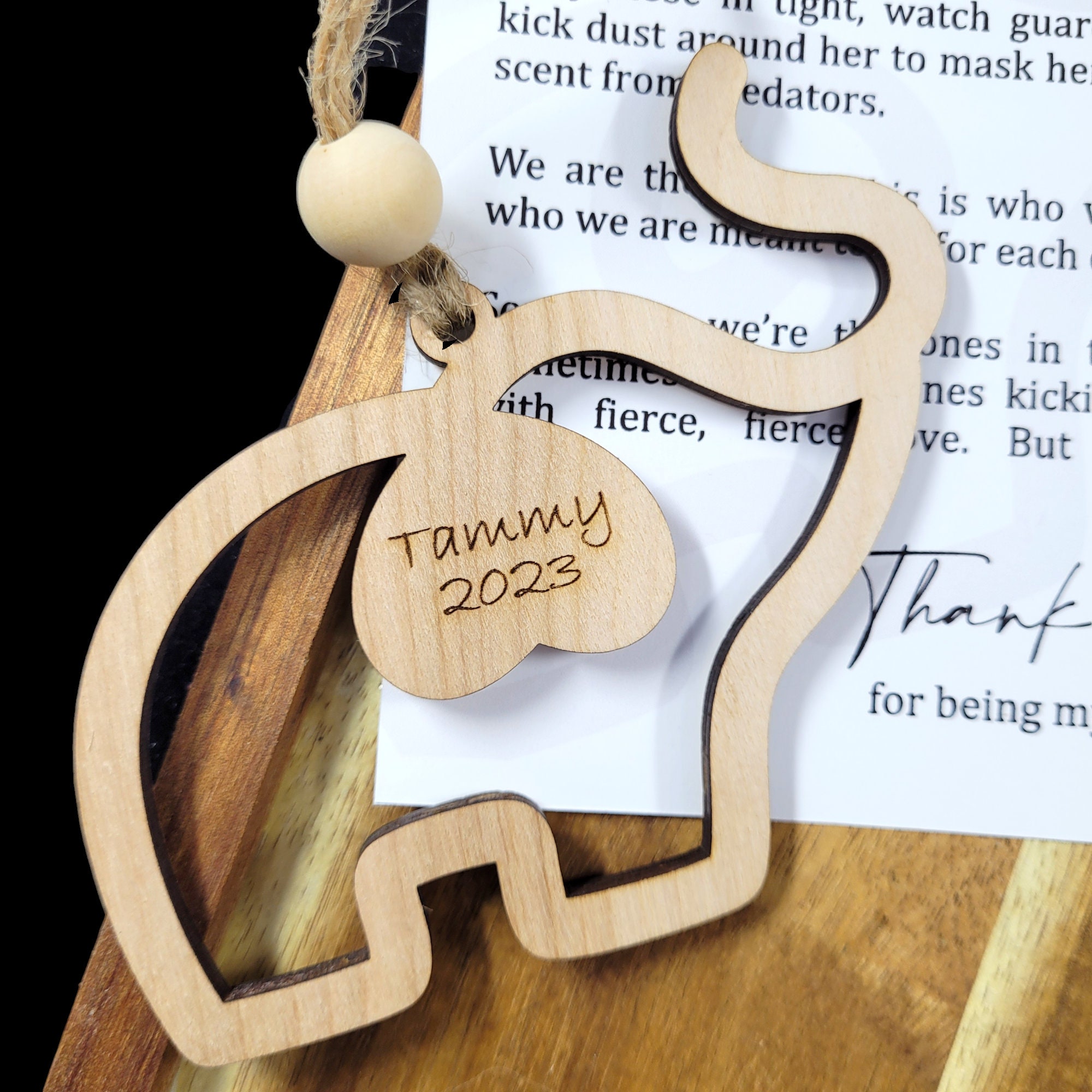 Friendship Elephant Ornament Sisterhood Ornament My Tribe - Etsy