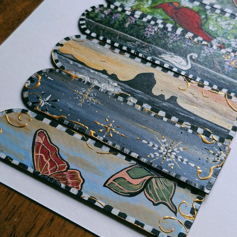 Hand Painted - Etsy