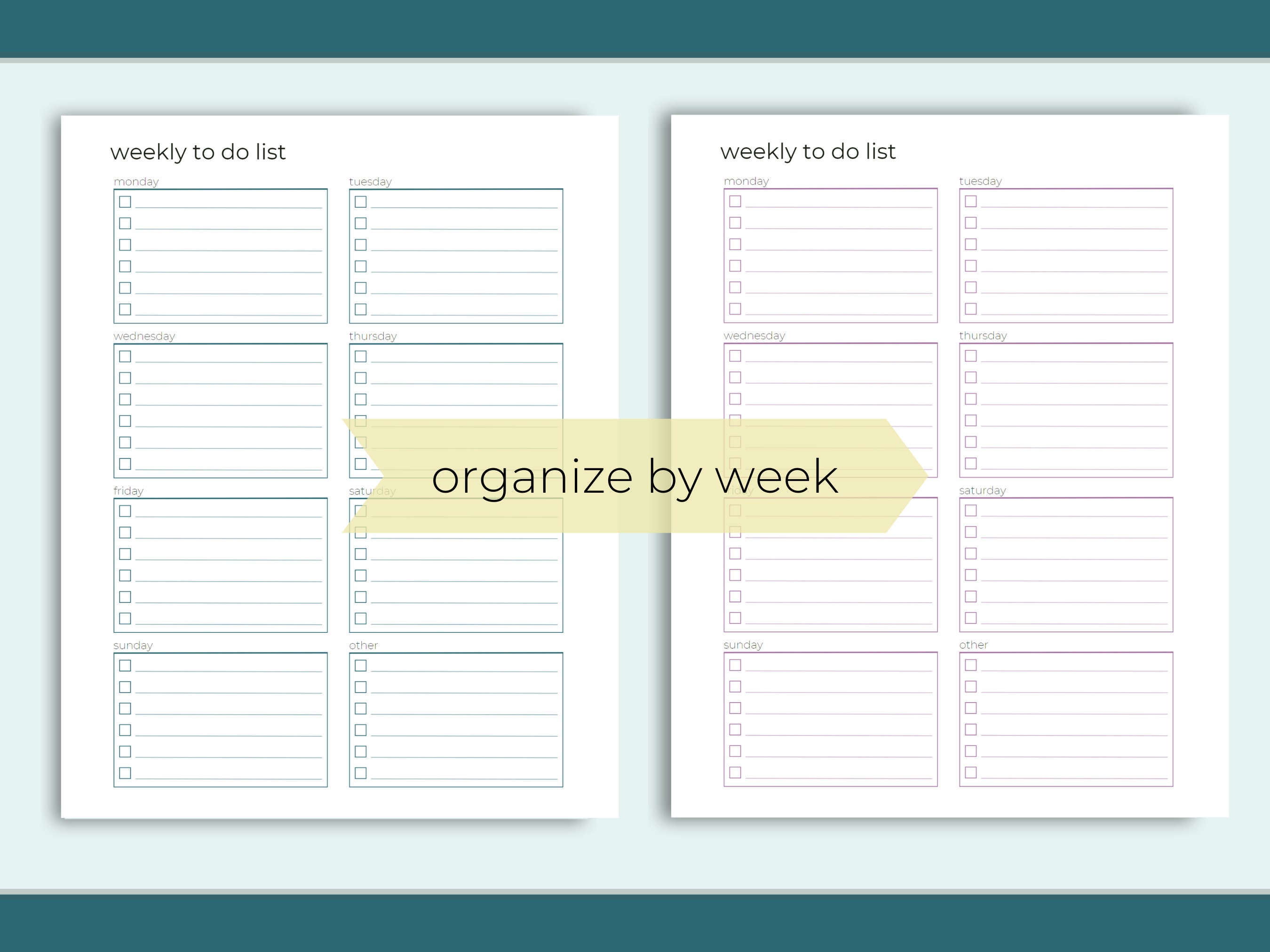 To Do List Printable, To-do List Template, Daily to Do List, Printable ...