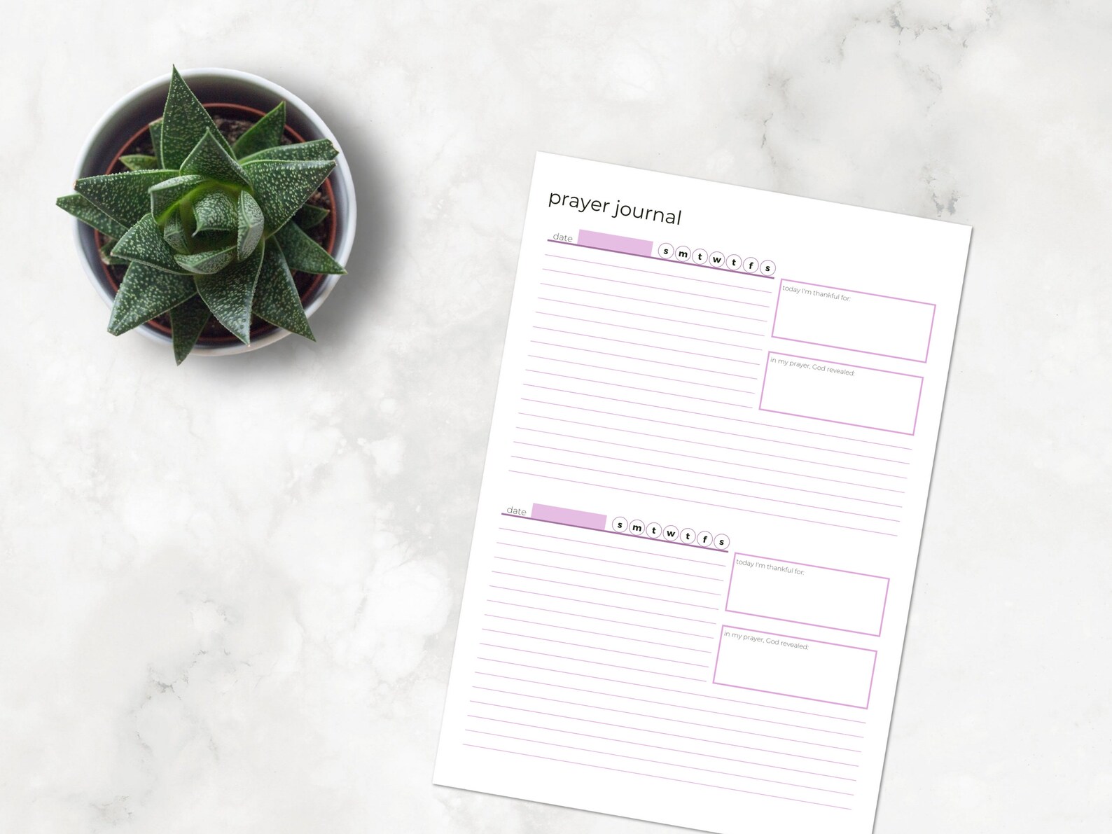 Prayer Journal Page | Prayer Request Notebook, Christian Planner ...