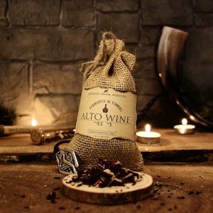 Alto Wine Strawberry Lemon Hibiscus Tea Skyrim Elder - Etsy