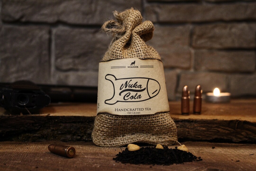 Nuka Cola Tea - Caramel Vanilla Black Tea - Gaming, Fallout, Apocalypse ...