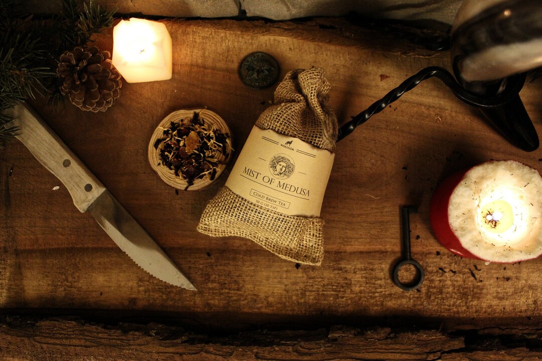 Mist of Medusa - Mango Hibiscus Cold Brew Tea - Greek Mythology, God of ...