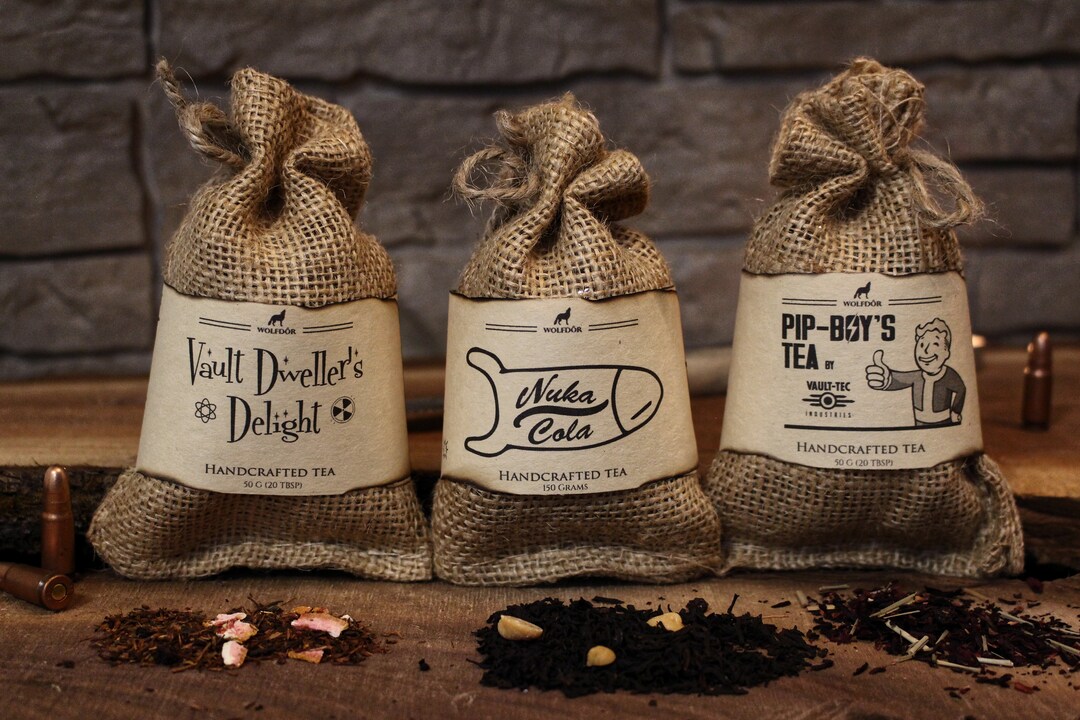 Fallout Collection - Pack of Gaming Tea - Vault Dweller's Delight, Nuke ...
