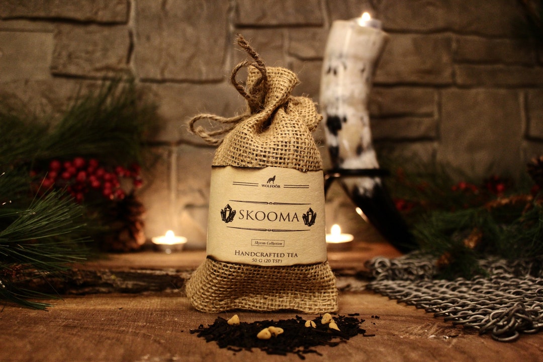 Skooma - Vanilla Caramel Black Tea - Skyrim, Elder Scrolls Inspired ...