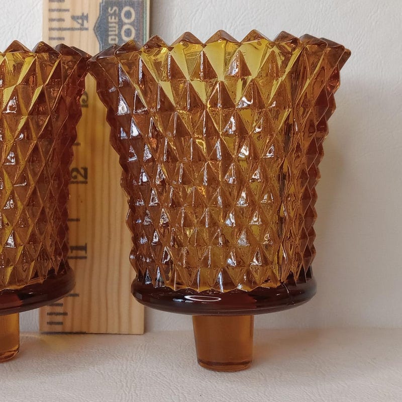 Homco Diamond Votive - Etsy