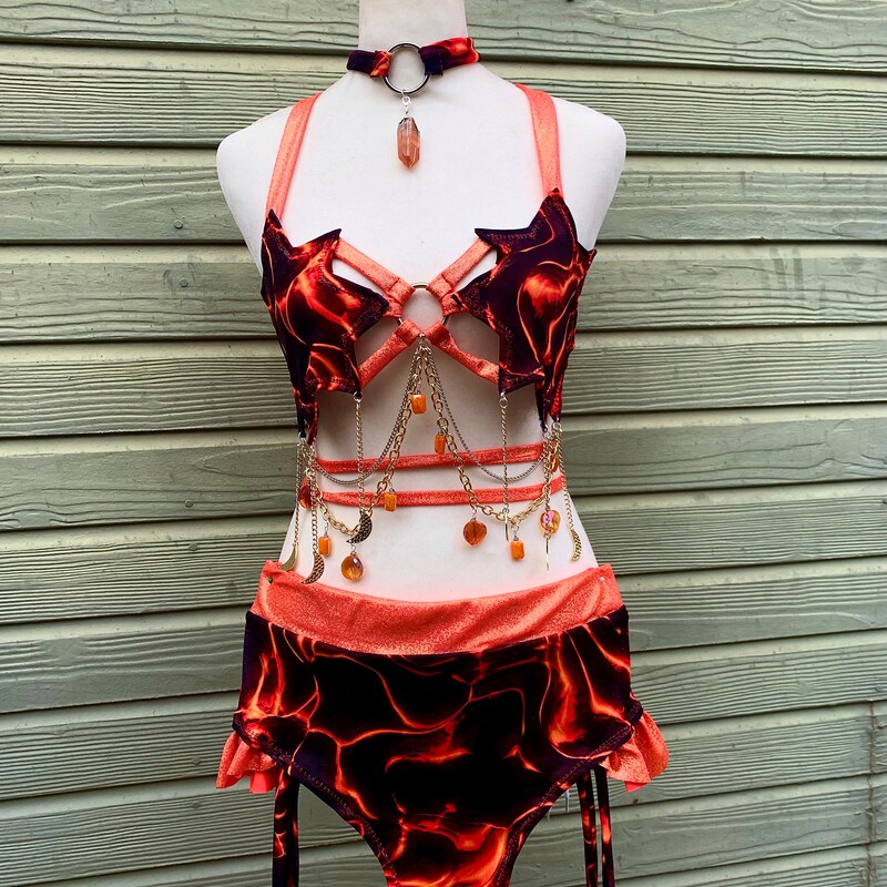 Rave Outfit Set - Etsy