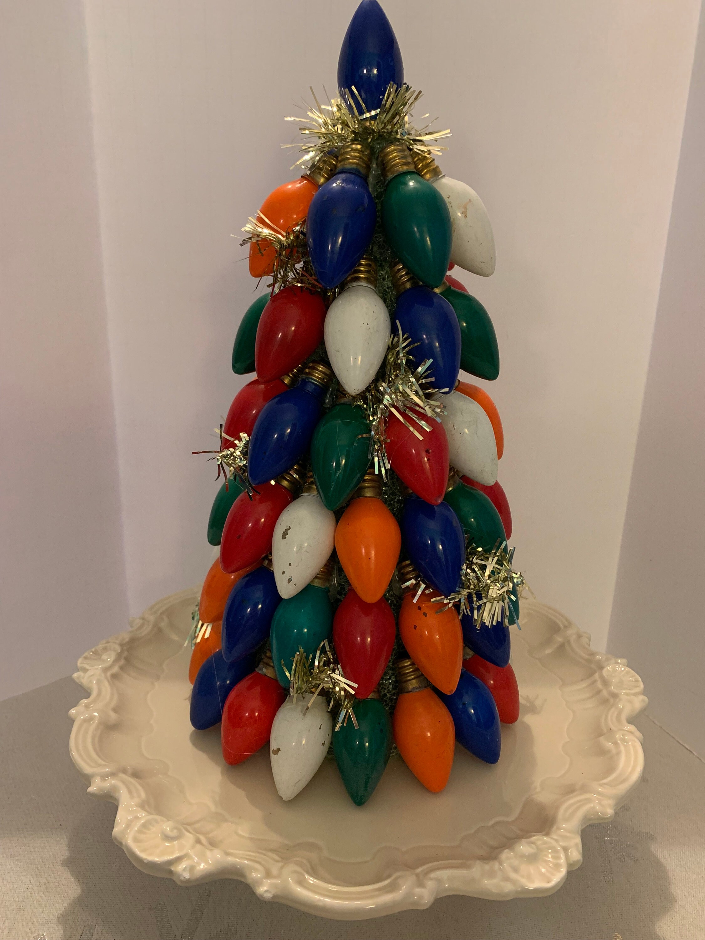 Vintage and New, Christmas Topiary Tree - Etsy