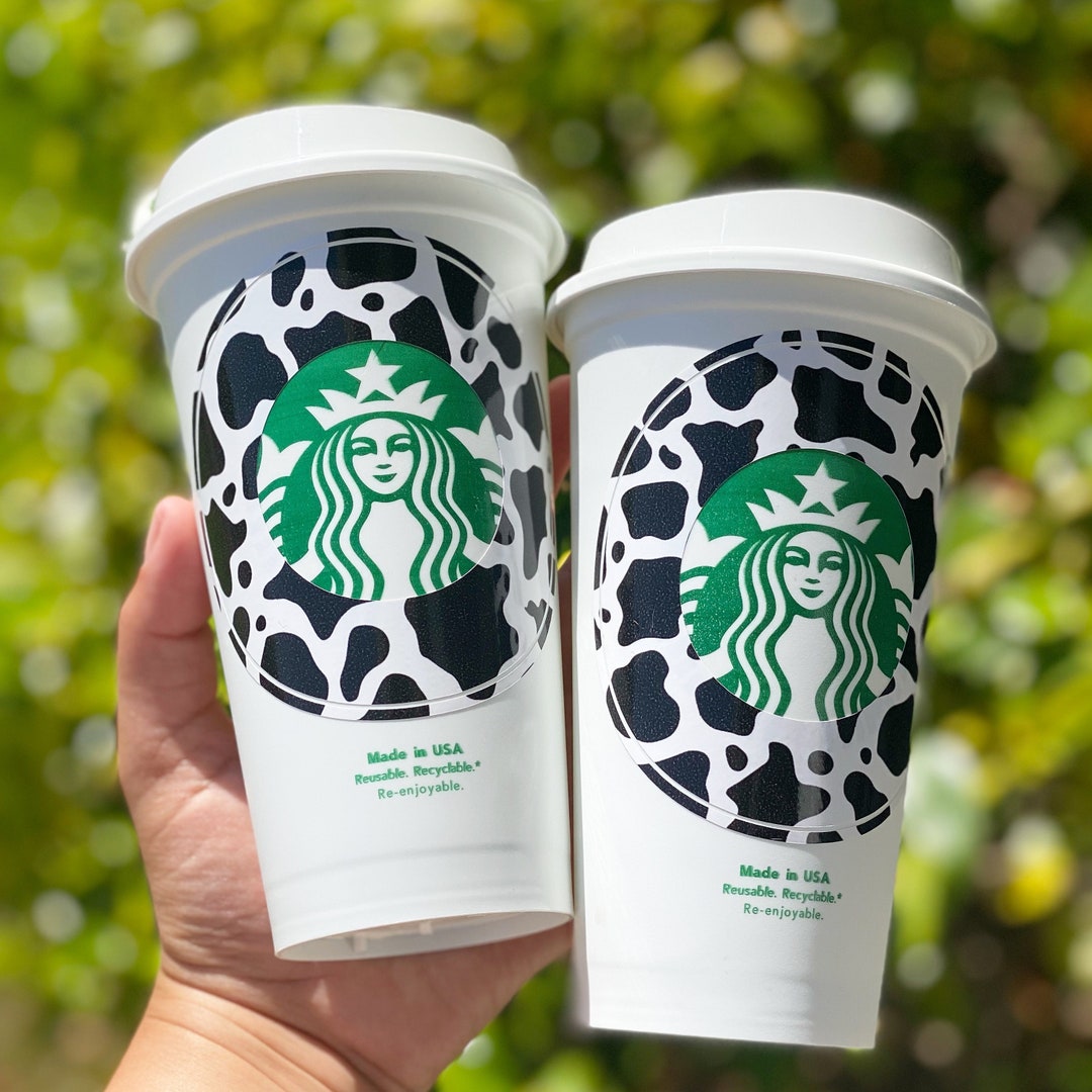 Cow Print Personalized Starbucks Cup / Coffee Cup / Gift Ideas / Custom ...