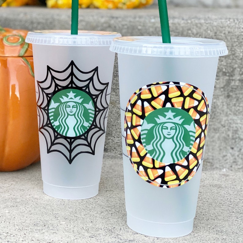Halloween Spiderweb Personalized Starbucks Cup / Coffee Cup / Gift ...