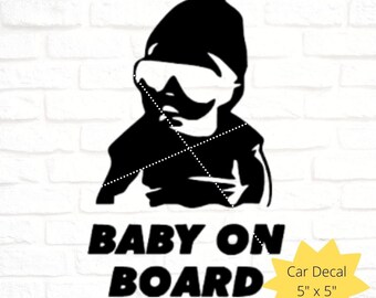 Carlos Baby on Board | Etsy