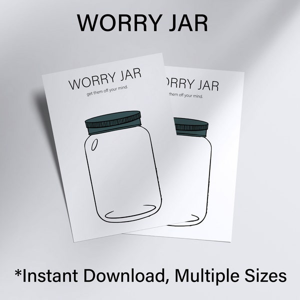 Worry Jars - Etsy