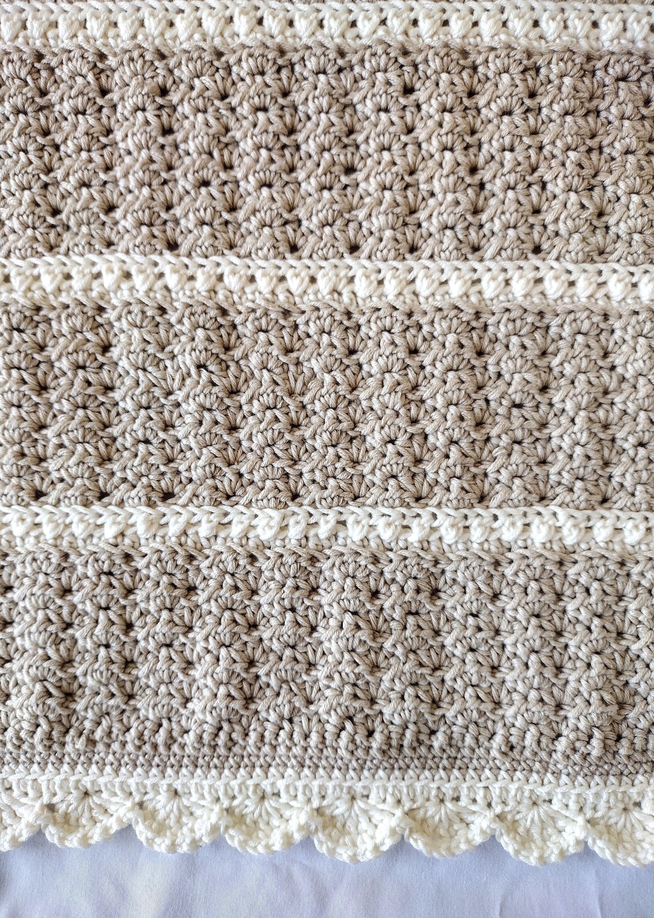 Aria Baby Blanket Crochet Pattern: Beginner-friendly Afghan (PDF ...