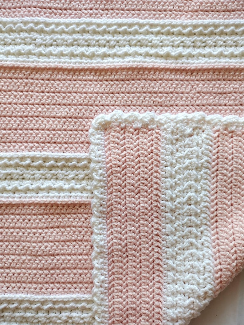 Addison Baby Blanket Crochet Pattern (PDF Digital Download) - Sport/dk ...